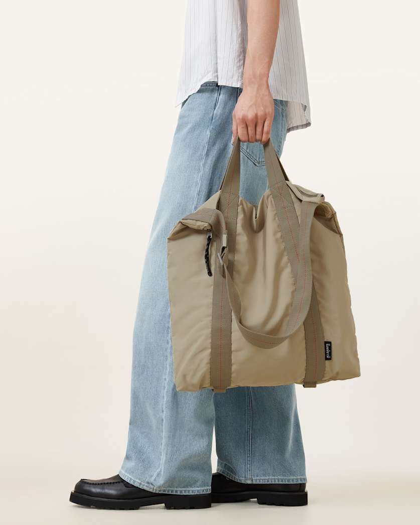 Kei Multi-Use Backpack Light Khaki | ALLSAINTS US